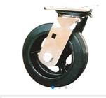 China 12 Inch Swivel Caster Wheels Heavy Duty Rubber Casters 1200 Pound for sale