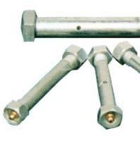 China Stainless Steel Zerk Axle Lubricating Screwing Stem Caster Wheel Accessories for sale