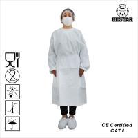 China MDR CAT I Hospital Disposable Gowns FDA Certified Disposable Protective Gowns for sale