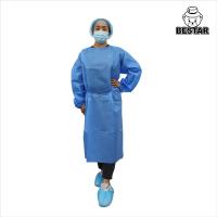 China SMS Hospital Sterile Disposable Isolation Gown EU2017/745 AAMI PB70 Level 3 for sale