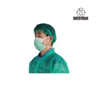 China 35gsm Cleanroom PP Disposable Lab Coat Visitor Gown for sale