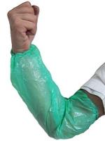 China White PE Disposable Oversleeve 18 Inch Sleeve Protectors For Arms for sale
