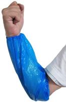 China White PE Disposable Oversleeve 18 Inch Sleeve Protectors For Arms for sale