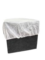 China Disposable blue Nonwoven bed sheet for hotel and beauty salon for sale