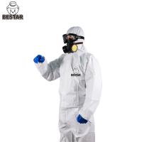 China CE Certified Microporous film Type 5/6 Disposable Medical Coverall for sale
