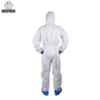 China CE Certified Waterproof Microporous film Type 5/6 Disposable Protective Coverall for Painting for sale