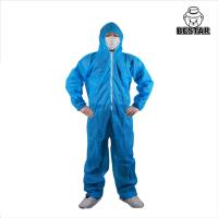 China Nonwoven SPP Polypropylene Disposable Protective Coverall for Food Industry for sale