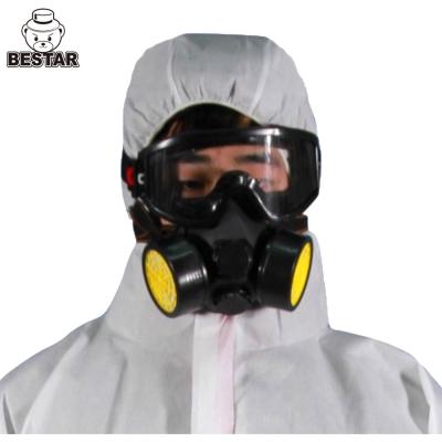 China Flame Retardant Disposable Work Suit Type 56 SMS CAT 3 Coveralls For Construction for sale
