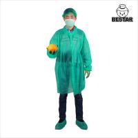 China ODM Polypropylene Disposable Medical Lab Coats Green Blue Pink 5xl for sale