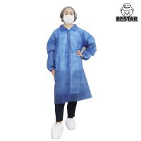 China ODM Polypropylene Disposable Medical Lab Coats Green Blue Pink 5xl for sale