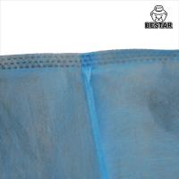 China AAMI Breathable Blue Disposable Isolation Gown Nonwoven For Surgical for sale