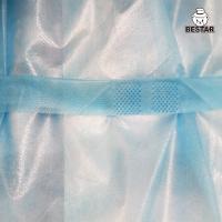China Level 2 SPP PE Plastic Disposable Isolation Gown For Medical for sale