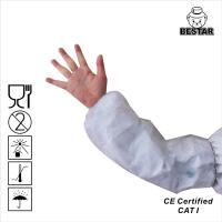 China Waterproof LDPE Disposable Oversleeve Food Contact Safe PE Sleeve Cover for sale