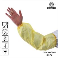 China Waterproof LDPE Disposable Oversleeve Food Contact Safe PE Sleeve Cover for sale