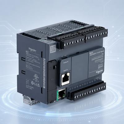China Schneider TM221ME16TG Modicon M221 Book Format 16 I/O Transistor Logic Controller 24VDC with Ethernet for sale