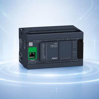 China Schneider TM241CEC24T Modicon M241 24 I/O PNP Logic Controller with Ethernet and CANopen Master for sale