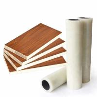 China Transparent Blue PE Temporary Protection Film For Hard Floor Surface for sale