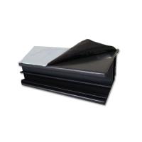 China Black & White Color PE Protective Film For Power Coated Aluminium Profile Of Sandblast Surface for sale