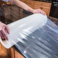 China Medium Adhesive Water Based Acrylic PE Adhesive Protective Film For Countertops for sale