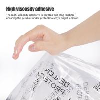 China 4 Mil * 24 Inch * 600 Feet PE Car Carpet Protective Film With Perforation Every 21 Inch for sale