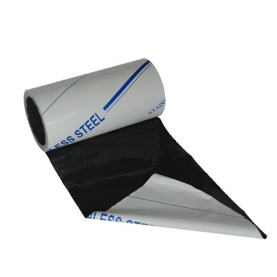 China Black And White Color PE Protection Film For Stainless Steel Sheet BA 2B HL Surface for sale
