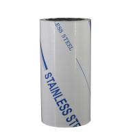 China Black And White Color PE Protection Film For Stainless Steel Sheet BA 2B HL Surface for sale