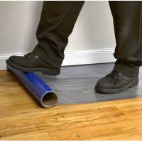 China Anti Scratch PE Blue Color Hardwood Floor Protective Plastic Film Hard Surface Stretch Film for sale