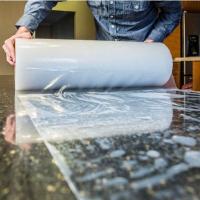 China Temporary Protection Film Self Adhesive Anti Scratch Marble Protective Film For Vanity Tops for sale
