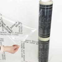 China 60 Mic  80 Mic 100 Mic Carpet Surface Adhesive Tape PE Protection Film Roll For Home Renovation for sale