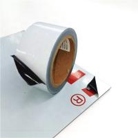 China Anti Scratch Black And White Color PE Protective Film For UPVC Window Profiles Surface for sale