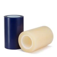 China Transparent Mdf Board Protective Film PE  Hard Floor Protection Roll With 150 - 220% Elongation At Break for sale