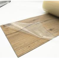 China Transparent Mdf Board Protective Film PE  Hard Floor Protection Roll With 150 - 220% Elongation At Break for sale