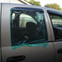 China PE Printing Windscreen Protection Film With 4 Mil Thickness And 90 Day UVI Protection for sale