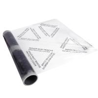 China 200FT 300FT 600FT Clear Adhesive CAR Carpet Film Roll With Dealer Must Remove Printing 4 Mil 24 inch or 21 inch for sale