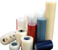 China Easy Removal Blue 50 Microns PE Protection Film For Glass And Aluminium Profile Frame for sale