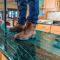 China Self Adhesive Anti Scratch Ceramic Tile Protective Film For Countertops for sale
