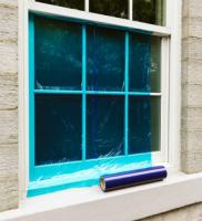 China High Transparency Anti UV PE Window Surface Protective Film For Glass Curtain Wall for sale