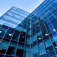 China High Transparency Anti UV PE Window Surface Protective Film For Glass Curtain Wall for sale