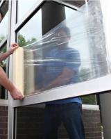 China High Transparency Anti UV PE Window Surface Protective Film For Glass Curtain Wall for sale