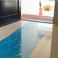 China PE Hard Surface Protective Film For Wooden Floor / Ceramic Tile Floor for sale