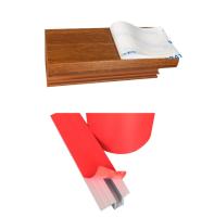 China Customized Logo Printing PE Stretch Film Length 25 - 1500m For Wooden Plate Protection for sale