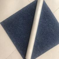 China 1.5 Inch Tube 24inch * 100ft Temporary Self Adhesive Carpet Protection Film stair carpet protection film for sale