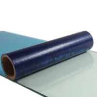 China Clear Adhesive PE Plastic Glass Protective Film For Glass Or Mirror Surface for sale
