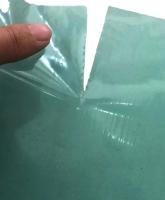 China Transparent Green Vent Masking Tape PE Vent Cover Film With Perforation every 20 cm For Construction for sale