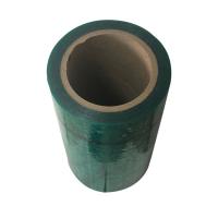 China Transparent Green Vent Masking Tape PE Vent Cover Film With Perforation every 20 cm For Construction for sale