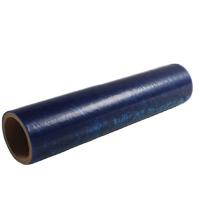 China Polyethylene Anti UV Blue Color Self Adhesive Stretch Film For Temporary Glass Window for sale