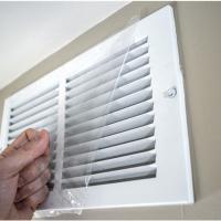 China Extra High Adhesive PE Barrier Film Air Conditioning Vent Covers For Waterproof And Scratch Resistant Surface Protection for sale