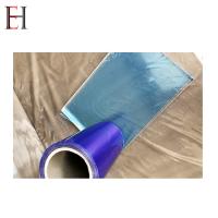 China Clear Transparent Blue Temporary Window Protection Film for Windows and Glass for sale