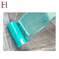 China Anti UV Green Color Window Temporary PE Plastic Film Anti Scratch Protection Roll For Glasses for sale