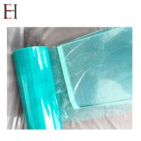 China Anti UV Green Color Window Temporary PE Plastic Film Anti Scratch Protection Roll For Glasses for sale